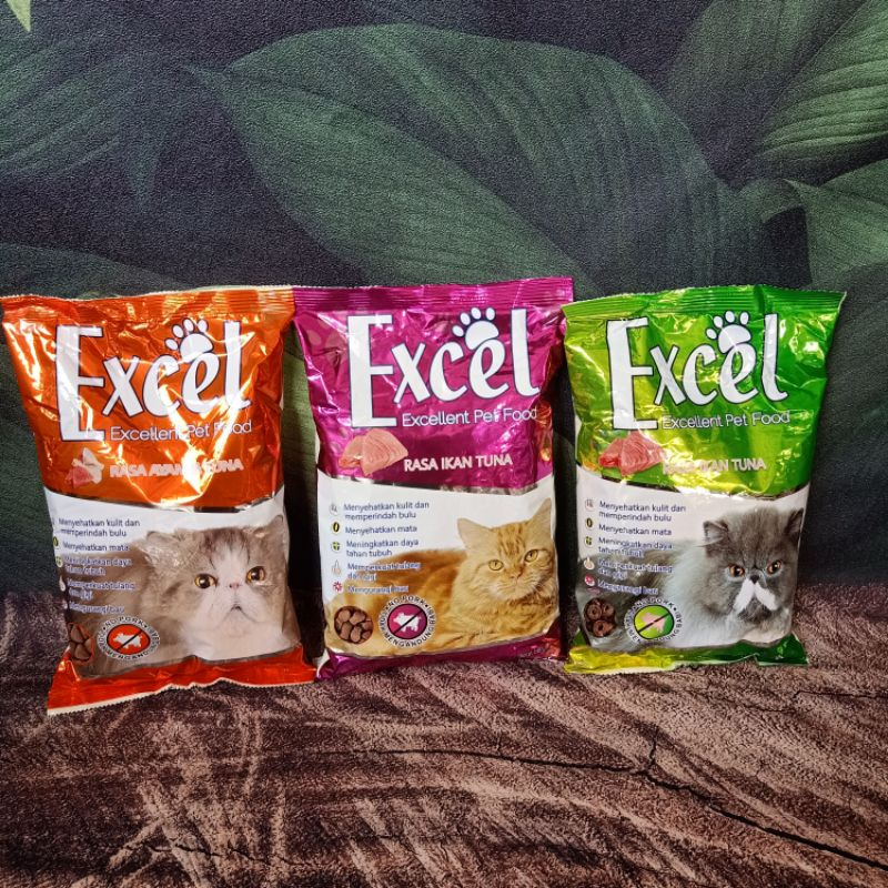 Jual Makanan Kucing Excel 500g / Excel Donat / Excel Ikan / Excel ...