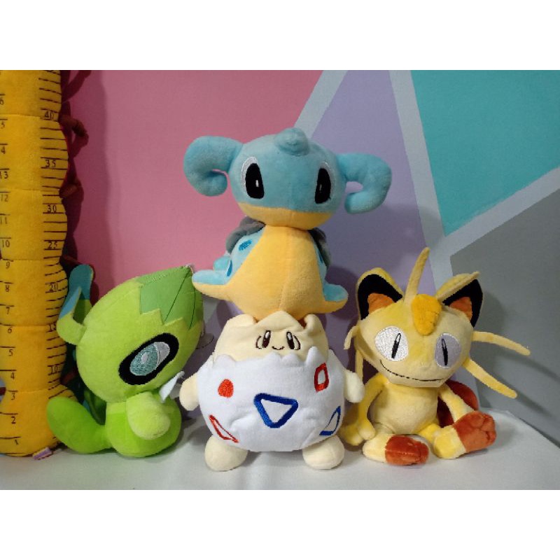 Jual Koleksi Pokemon Celebi Togepi Lapras Meowth nobrand | Shopee Indonesia