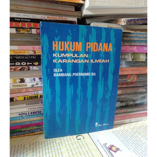 Jual Original Buku Lawas Hukum Pidana Kumpulan Karangan Ilmiah Bambang Poernomo Shopee Indonesia 