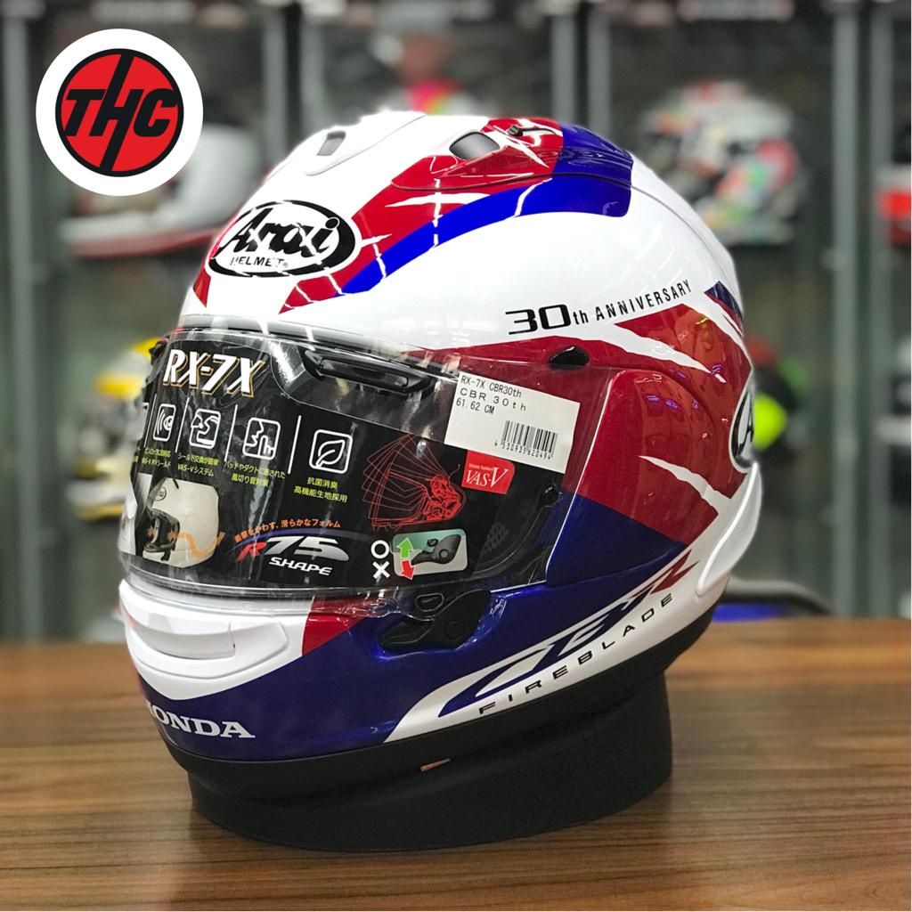 Jual ARAI RX7X HONDA CBR 30TH ANNIVERSARY | Shopee Indonesia