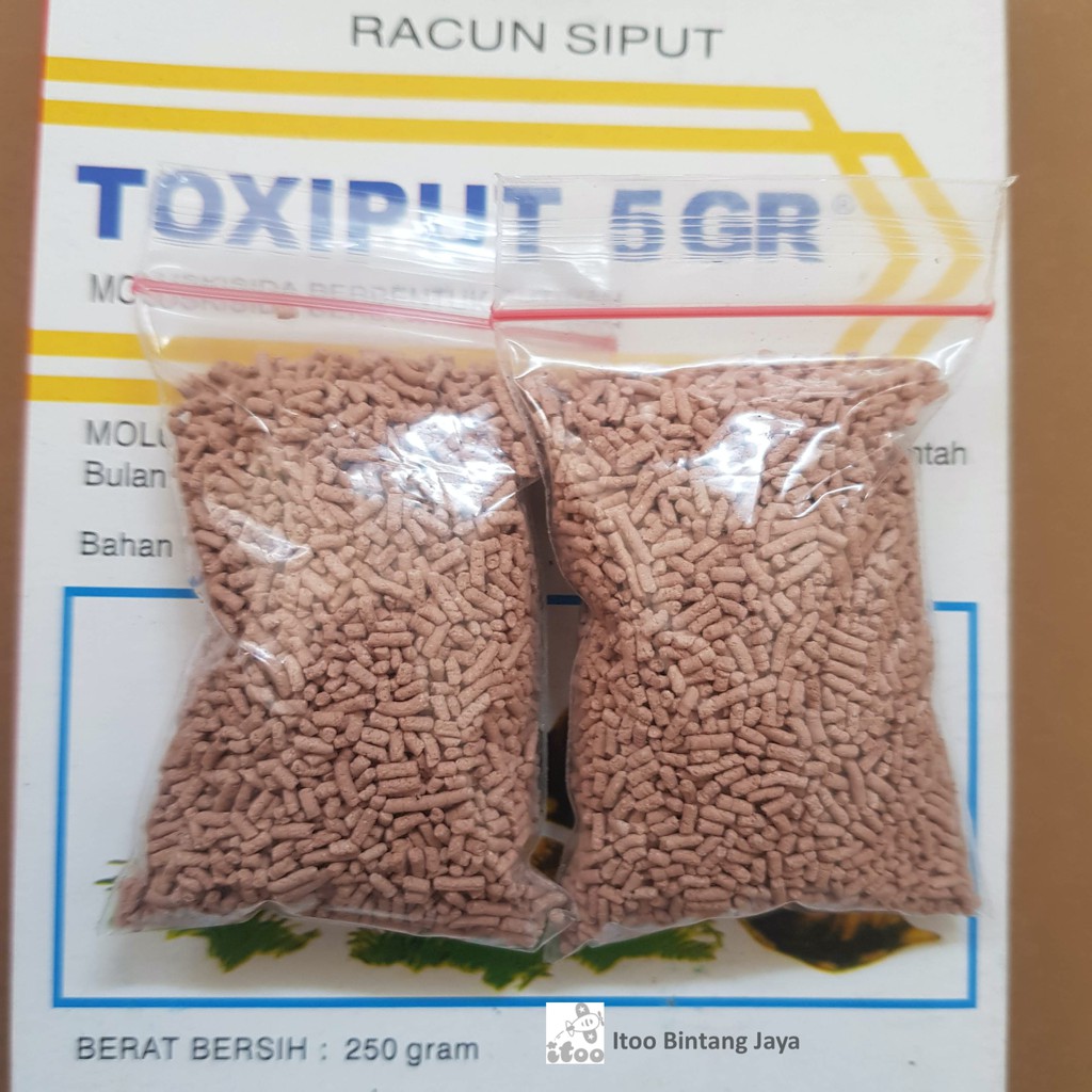 Jual Toxiput Moluskisida Racun Pembasmi Siput dan Bekicot REPACK ...