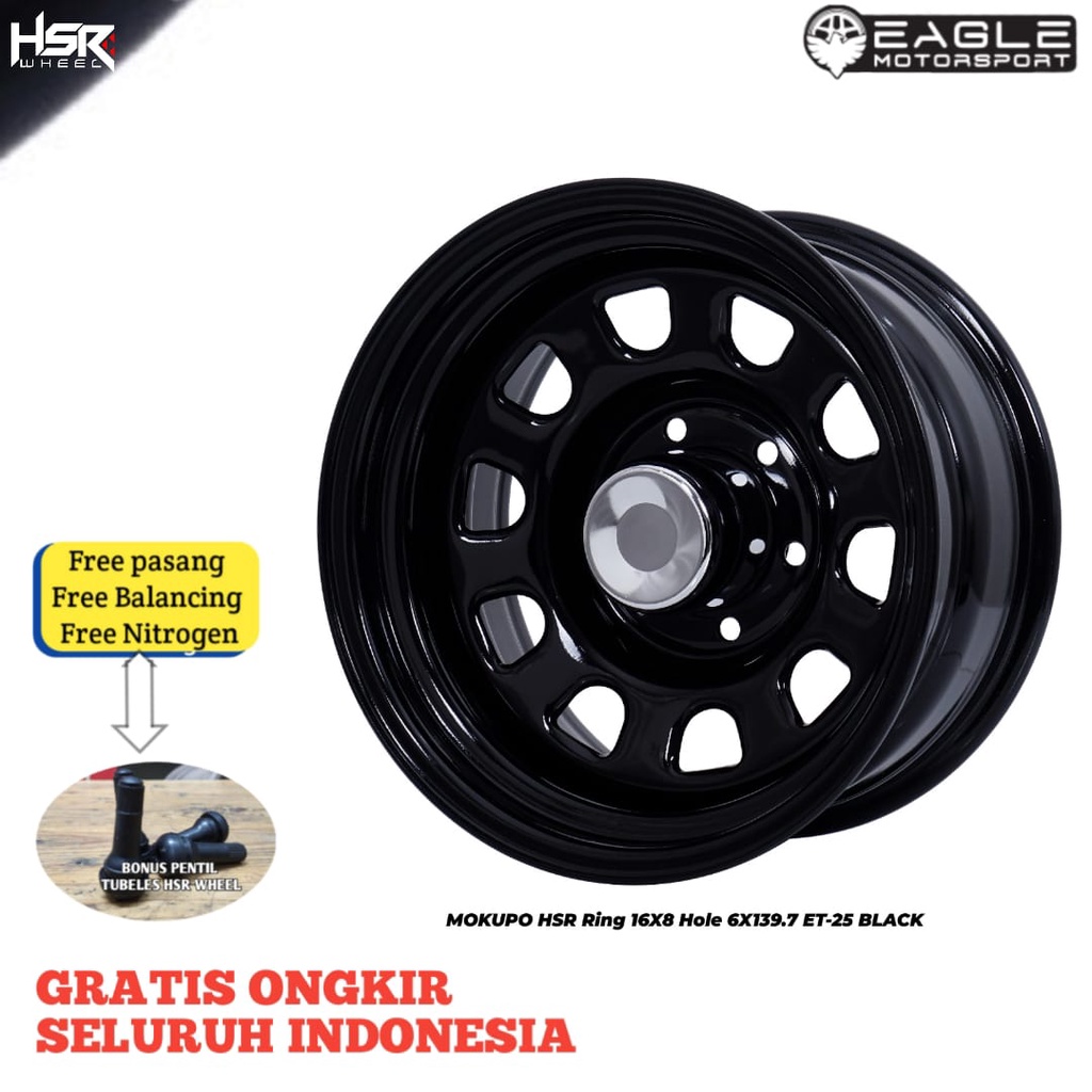 Jual VELG MOBIL VELK PELEK KALENG OFF-ROAD PAJERO FORTUNER HILOX DMAX COLORADO TRITON MOKUPO HSR ...