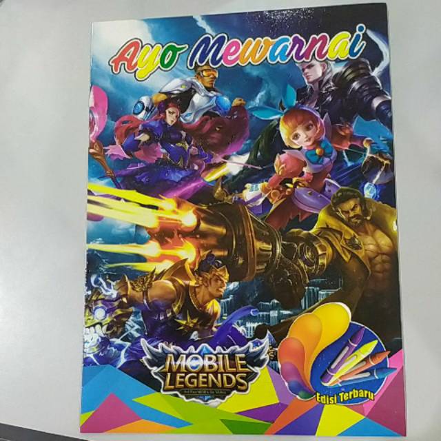 Jual Buku Mewarnai Anak Mobile Legends | Shopee Indonesia