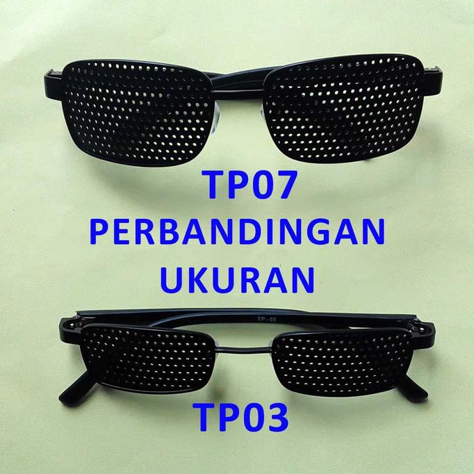 Jual Perlengkapan-Medis- Kacamata Terapi Tp07 Pinhole Glasses -Alat ...