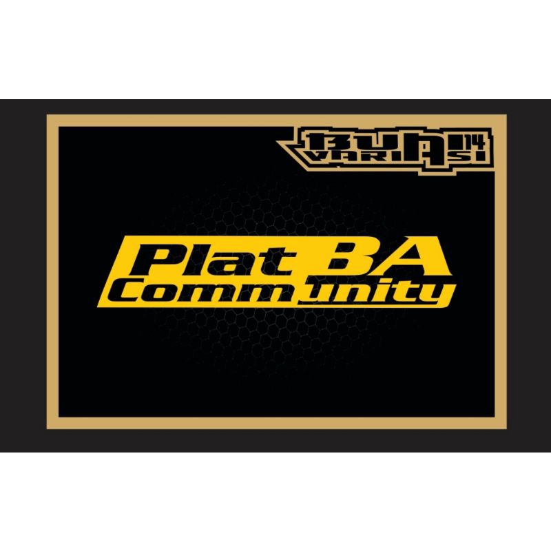 Jual sticker miang *PLAT BA COMMUNITY* | Shopee Indonesia