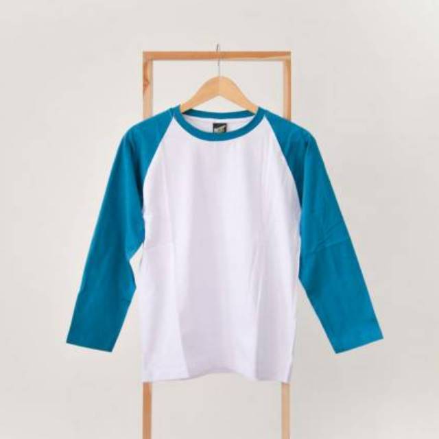Jual Kaos polos panjang raglan katun/cotton | Shopee Indonesia