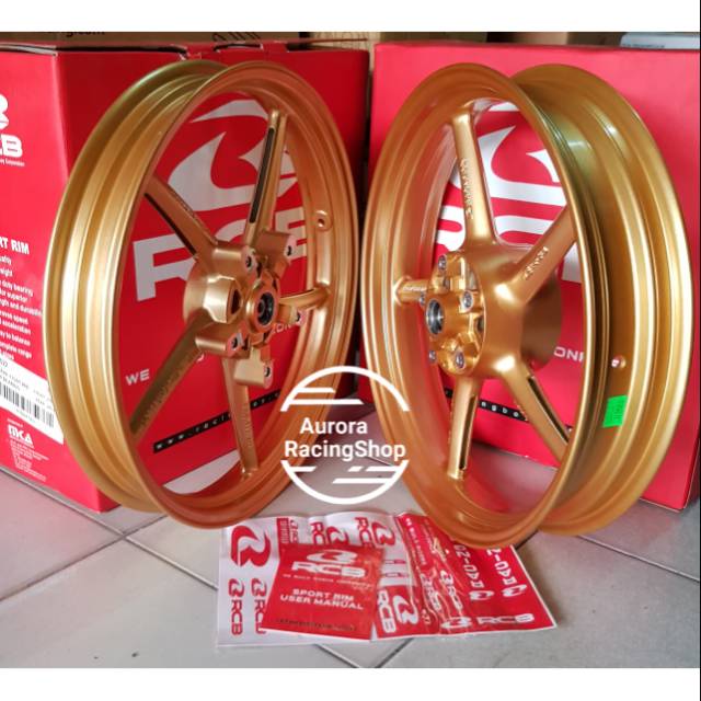 Jual Velg Racing RCB Yamaha MX KING 215 / 300 - SP 522 Gold | Shopee ...