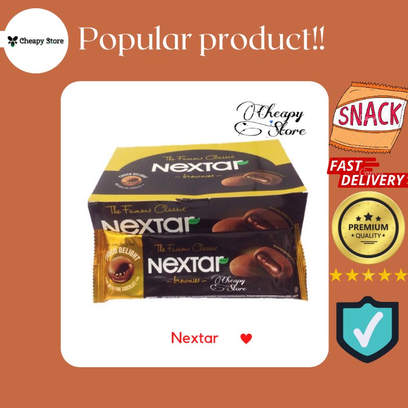 Jual Nabati Nextar - Brownies & nastar cookies 10pcs x 42gr | Shopee ...