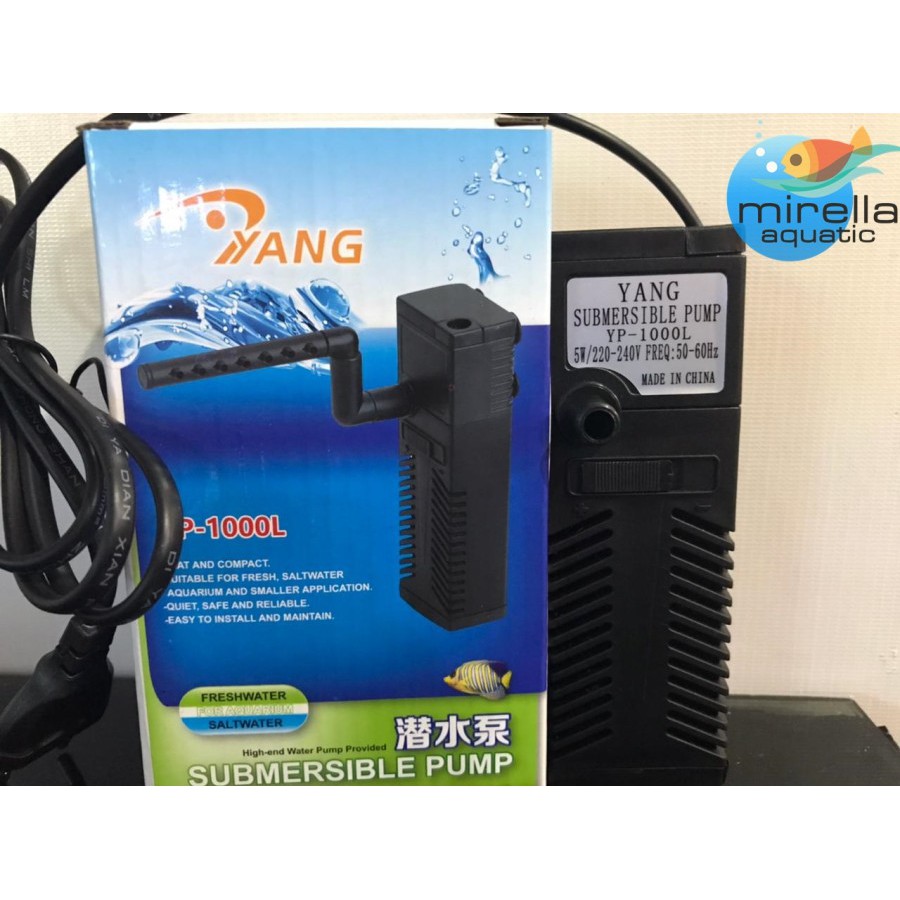 Jual Yang YP-1000L Aquarium Submersible Pump | Shopee Indonesia