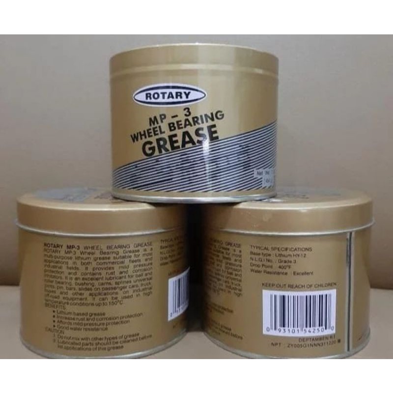 Jual Gemuk Grease Bearing Rotary MP3 (454g) | Shopee Indonesia