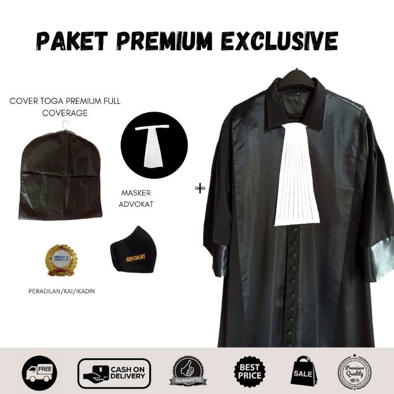 Jual toga advokat 100% original | Shopee Indonesia