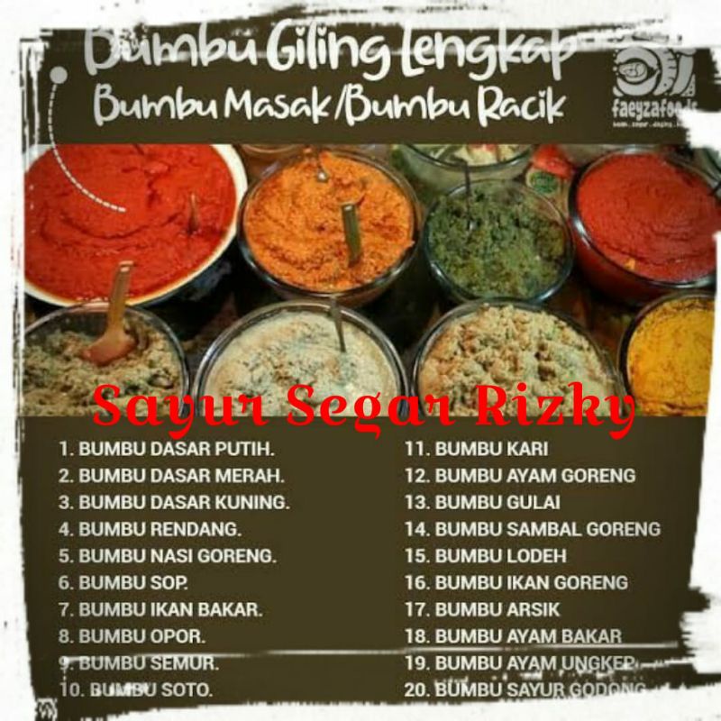Jual Bumbu Giling Racikan | Shopee Indonesia