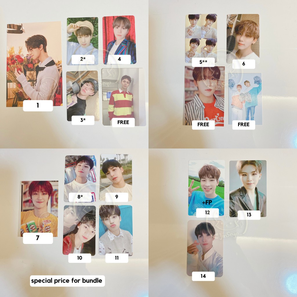 Jual BACA DESKRIPSI - Seventeen photocards wonwoo baret grid pilot ...