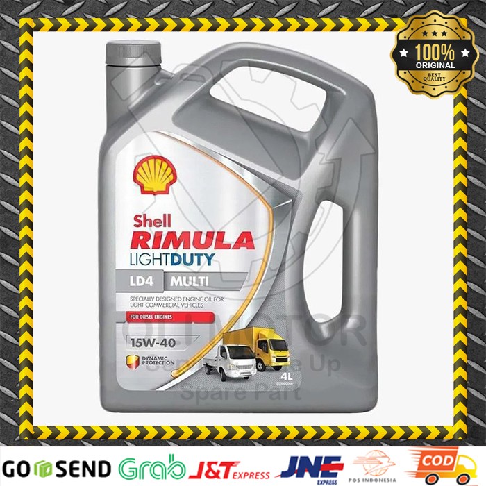 Jual Oli Mobil Mesin Diesel Shell Rimula R4 X LD4 Extra 15w40 Original ...