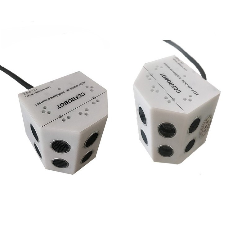 Jual AGV ultrasonic obstacle avoidance sensor 3-400CM 180 degrees NPN ...