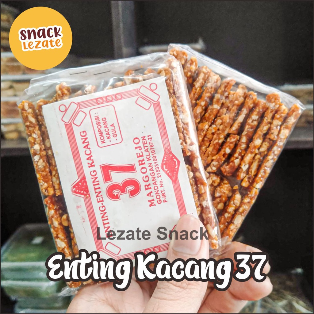 Jual Enting Kacang 37 / Tengteng Kacang Manis Murah / Enting2 Kacang ...