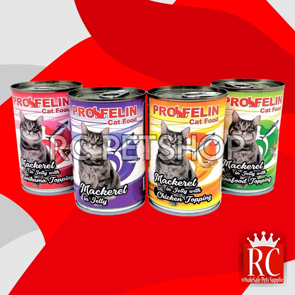 Jual Makanan Kucing Kaleng Basah Murah Profelin / Wet Can Cat Food ...