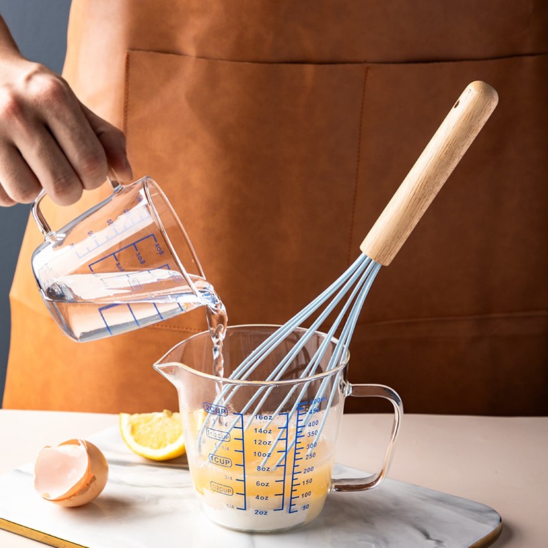 Jual Gelas Ukur Takar Glass Measuring Cup Milk Jug Scale Pitcher with ...