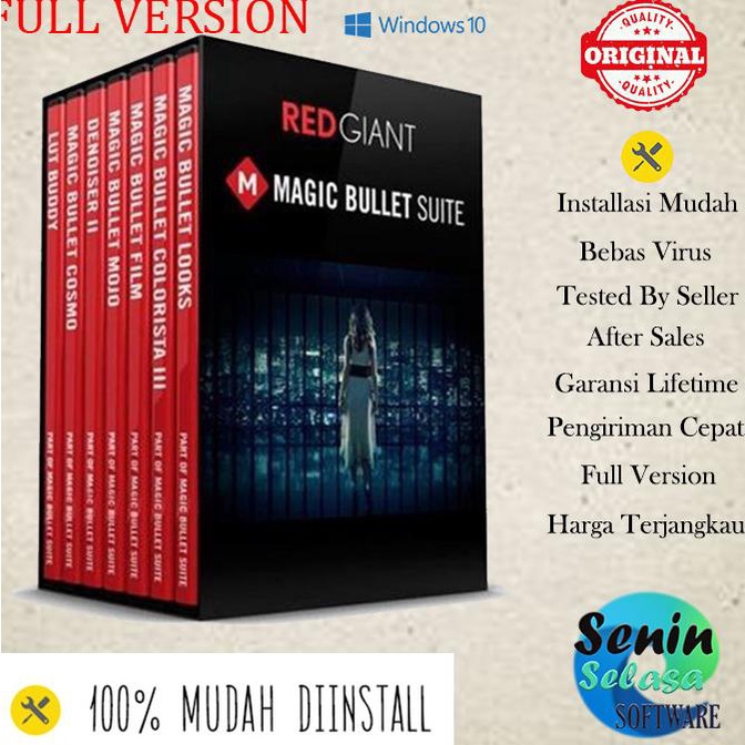 Jual Plugin Koreksi Warna dan Film Look: Red Giant Magic Bullet Suite ...