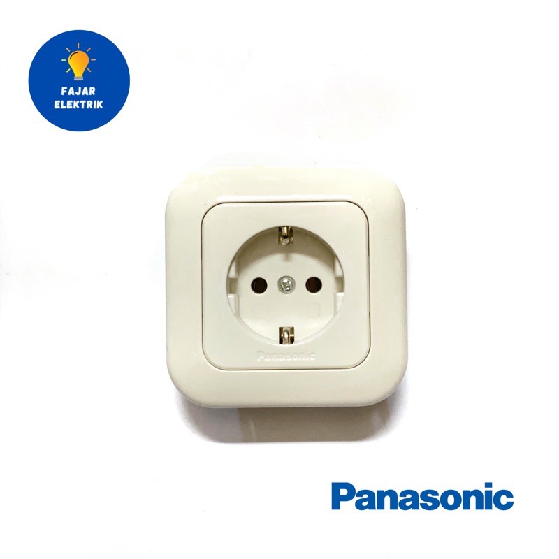 Jual STOP KONTAK PANASONIC NON CP PUTIH WEJP 1131-7/ STOP KONTAK ...