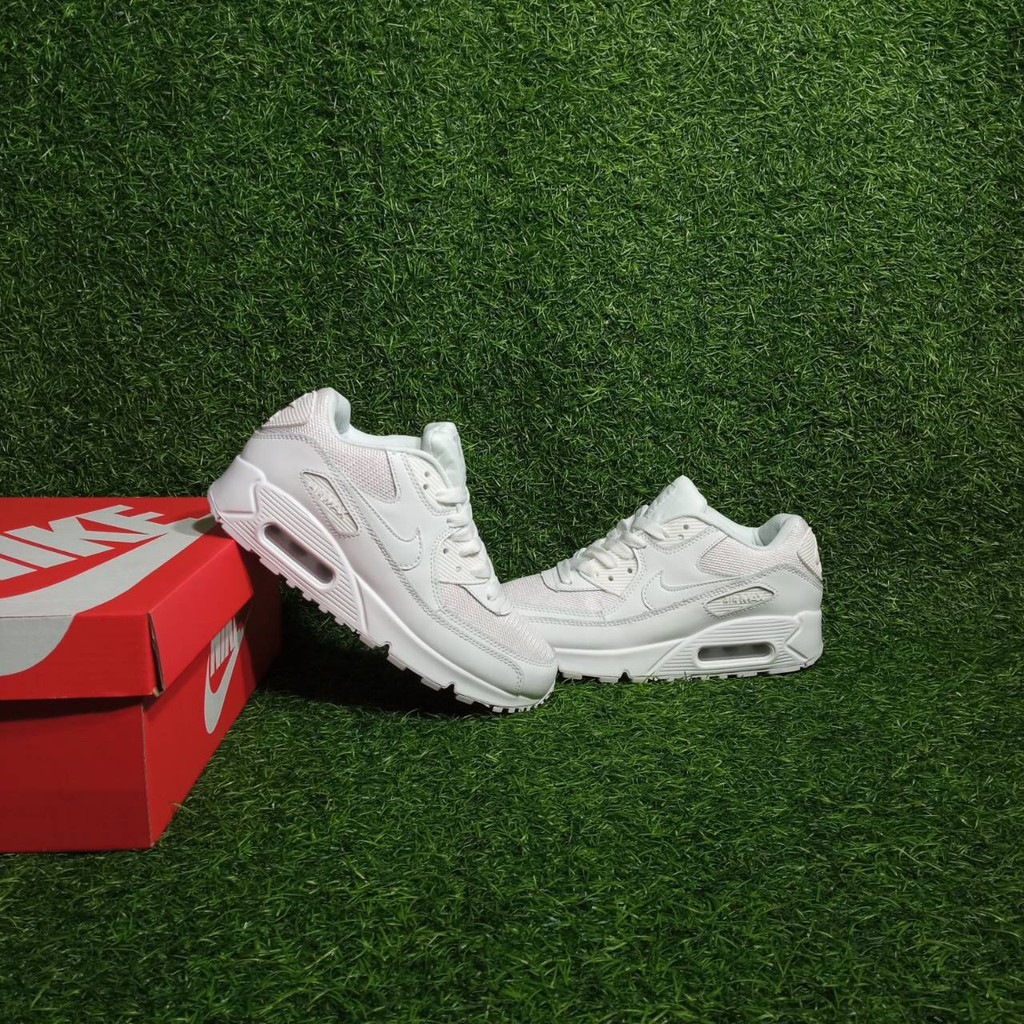 Jual SEPATU NIKE AIR MAX 90 WHITE ORIGINAL VIETNAM BNIB FULL TAG BARCODE | Shopee Indonesia
