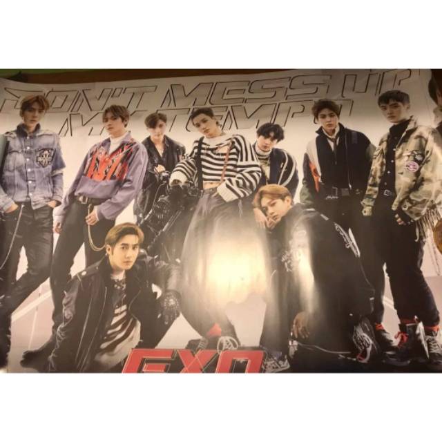 Jual OFFICIAL POSTER ALBUM EXO | Shopee Indonesia
