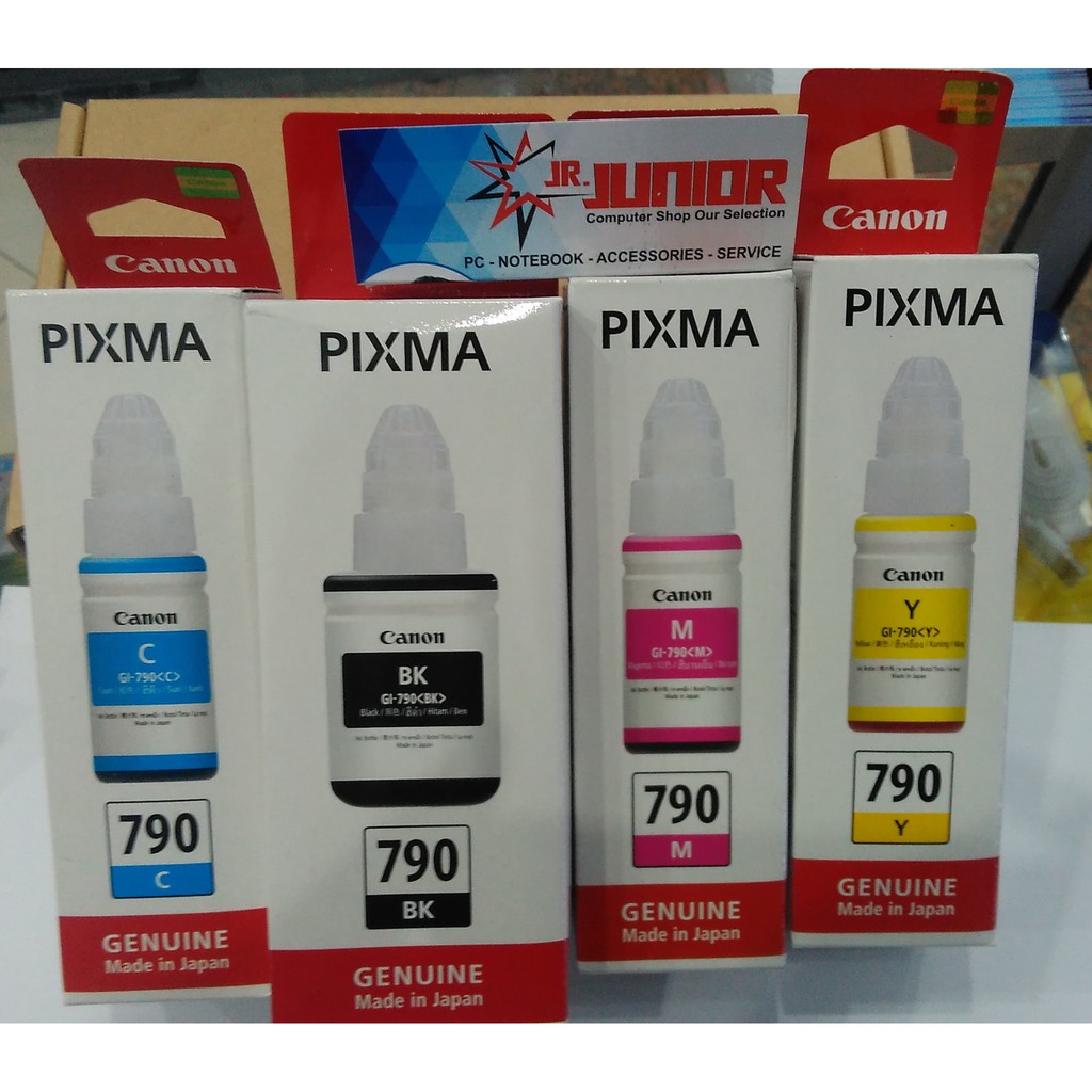 Jual Tinta Canon GI-790 Original G1000, G2000, G3000 Series ORI ...