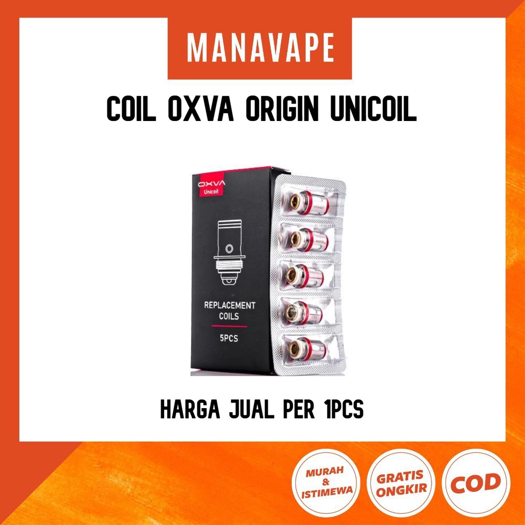 Jual COIL OXVA ORIGIN MINI UNICOIL AUTHENTIC | Shopee Indonesia