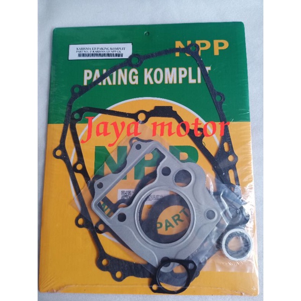 Jual Paking gasket fullset Karisma Kharisma Supra X 125 Original Npp | Shopee Indonesia