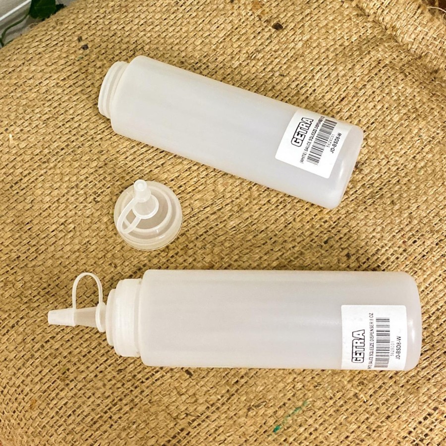 Jual Botol Saus Getra Squeezer Dispenser 12OZ White - Sauce Mayounaise ...