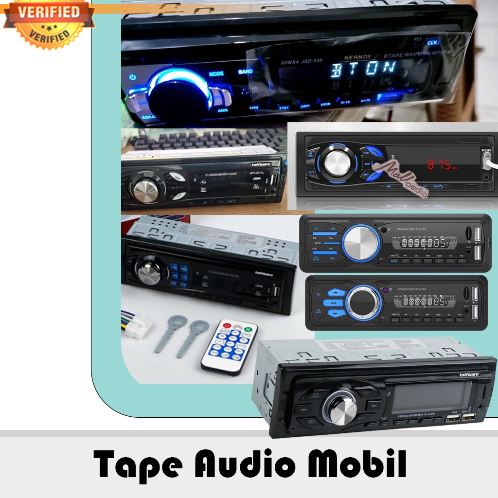 Jual SH9 Taffware Tape Audio Mobil Multifungsi Bluetooth MP3 FM Radio ...