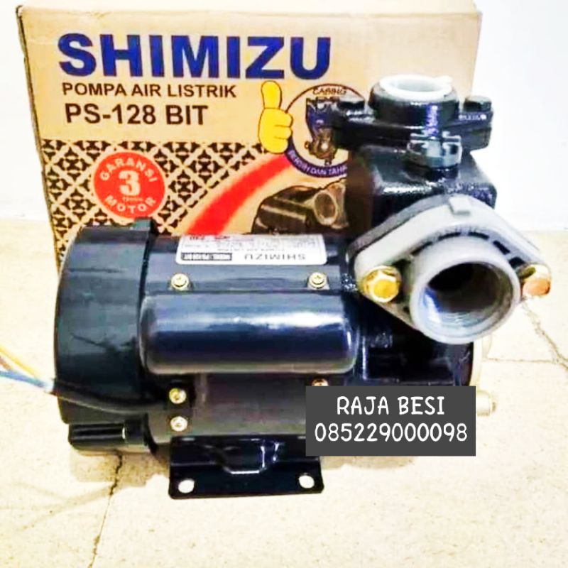 Jual Pompa Air Shimizu PS 128 Bit Tidak otomatis Pompa Air Sumur ...