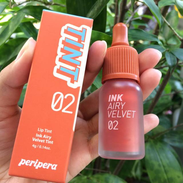 Jual PERIPERA INK AIRY VELVET NO 02 (PRELOVED) | Shopee Indonesia