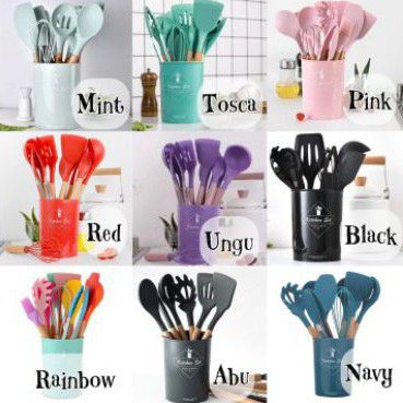 Jual sutil silicone set 12 pcs. sutil pastel. sutil silikon | Shopee ...