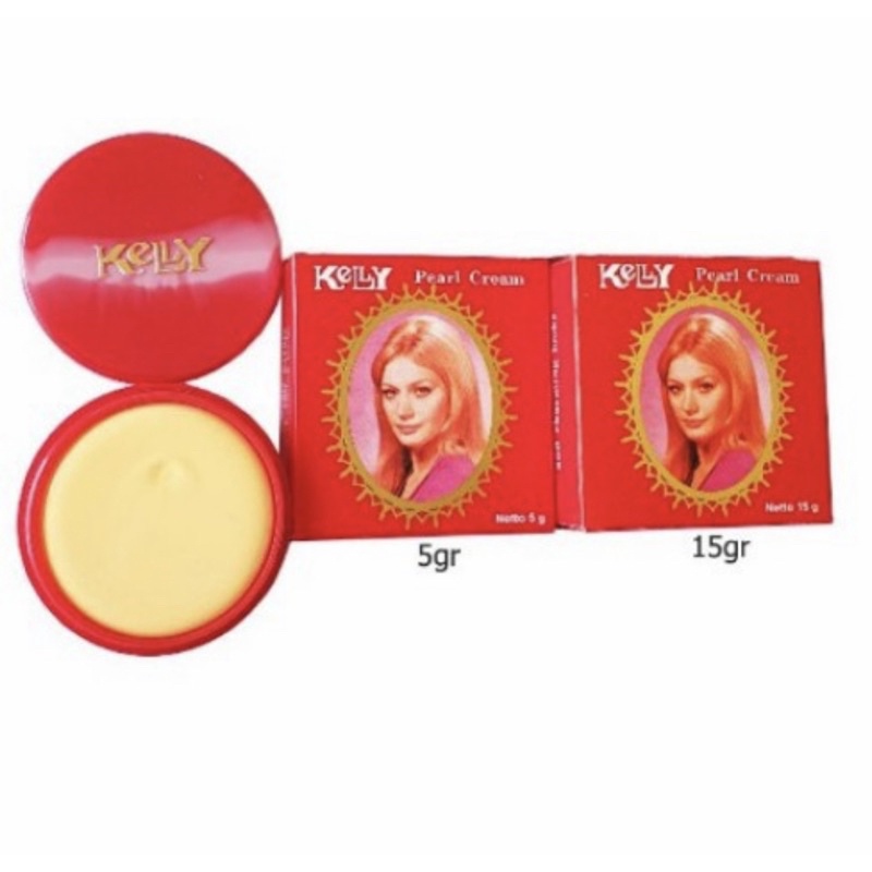 Jual Kelly cream 5 gram & 15 gram ( krim wajah jerawat mencerahkan ...
