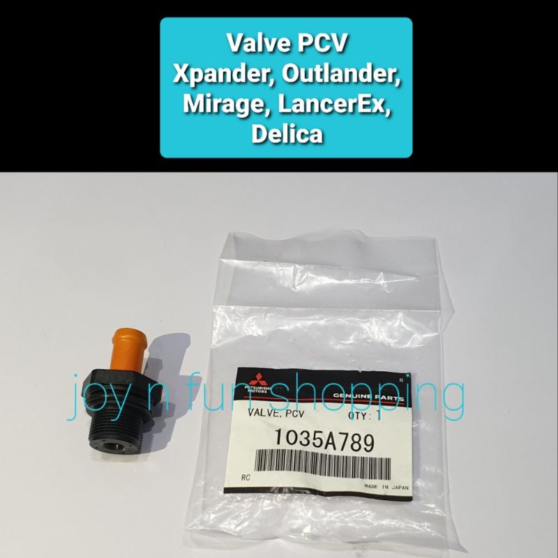Jual VALVE PCV XPANDER, OUTLANDER, MIRAGE, LANCER EX, DELICA 100% ...