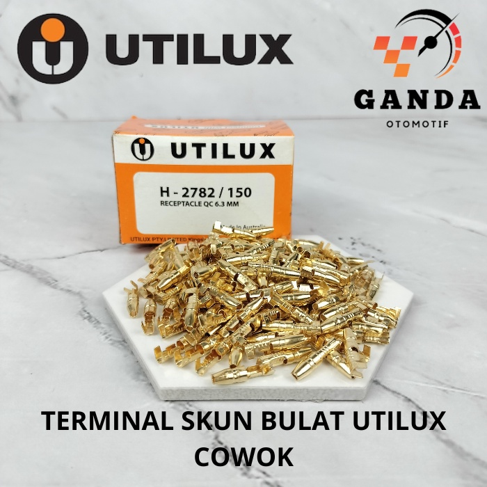 Jual KONEKTOR COWOK / MALE TERMINAL SKUN UTILUX H-2782 ORIGINAL ...