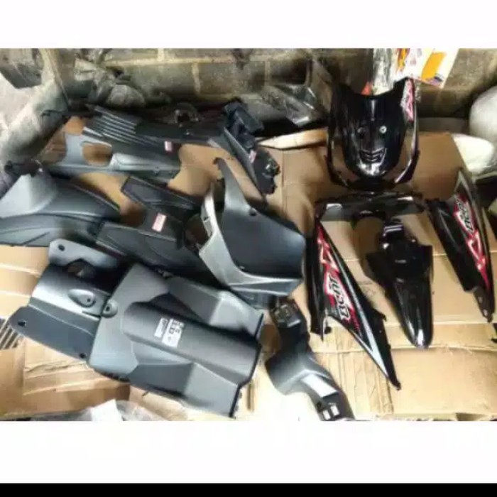 Jual COVER BODY BEAT KARBU HALUS DAN KASAR WARNA HITAM | Shopee Indonesia