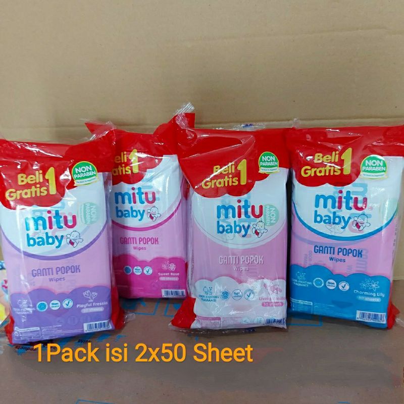 Jual Mitu Tisu Basah - Tissue Basah 50sheet - 1pack isi 2 | Shopee ...