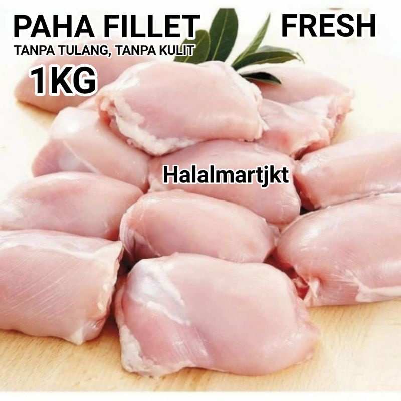 Jual Paha Ayam Fillet 1 Kg, Tanpa Kulit Tanpa tulang | Shopee Indonesia