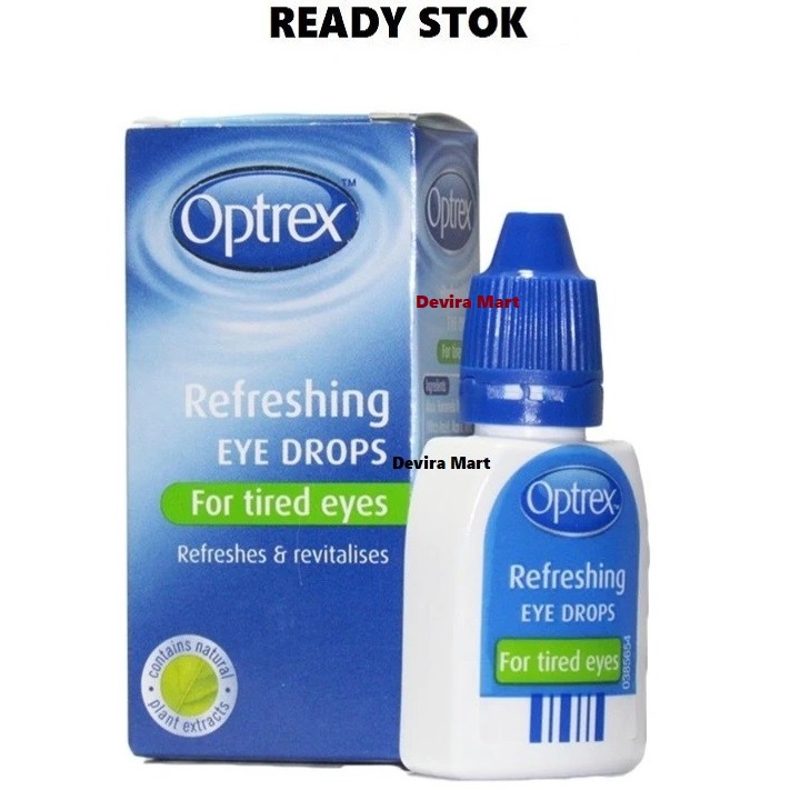 Jual Optrex Refreshing Eye Drops Penyegar Pembersih Mata Lelah Kering ...