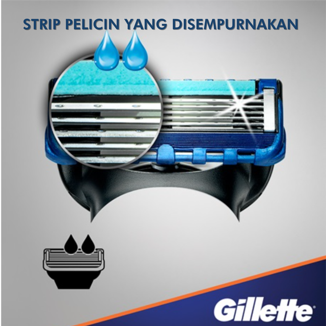 Jual Gillette Pencukur Fusion 5 Proglide Pisau Cukur | Shopee Indonesia