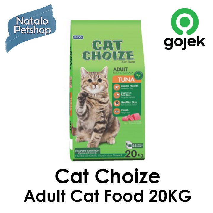 Jual Cat Choize Adult Tuna Cat Food 20KG GOJEK ONLY/Makanan Kucing ...