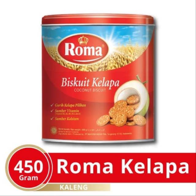 Jual Promo Biskuit roma kaleng 450g | Shopee Indonesia