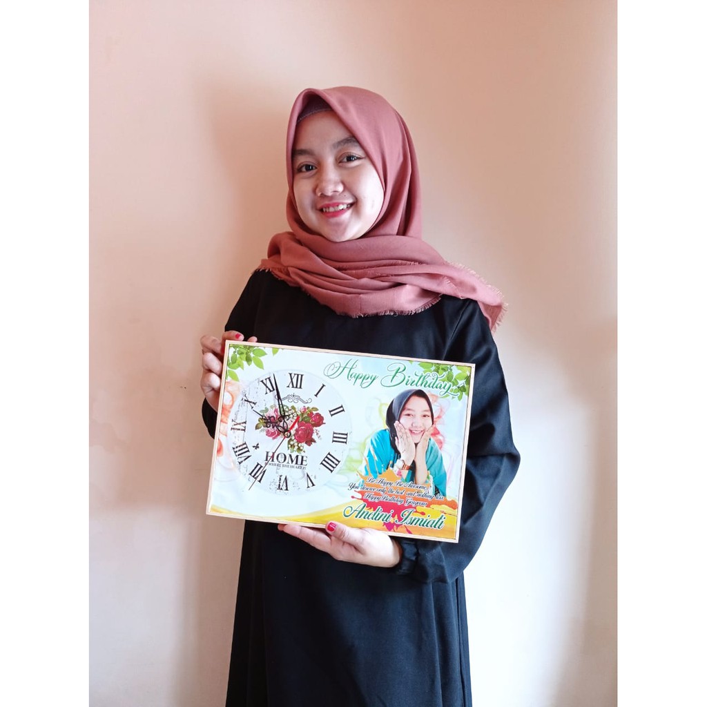 Jual Moment time premium atau jam dinding kayu jam dinding custom jam ...
