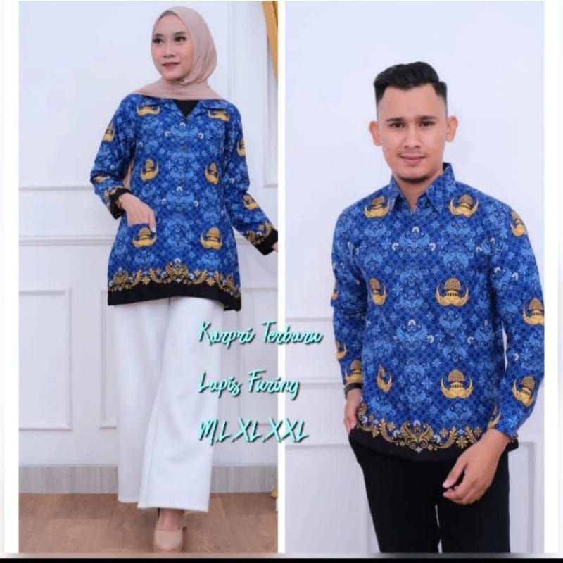 Jual Korpri atasan-Korpri Full Furring-Korpri Terbaru 2022- Seragam ...
