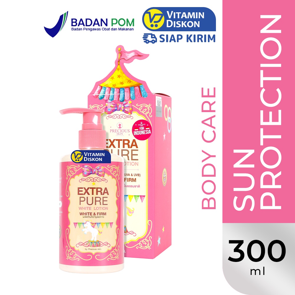 Jual PRECIOUS SKIN EXTRA PURE SPF 100 PA++ WHITENING LOTION, HAND BODY ...