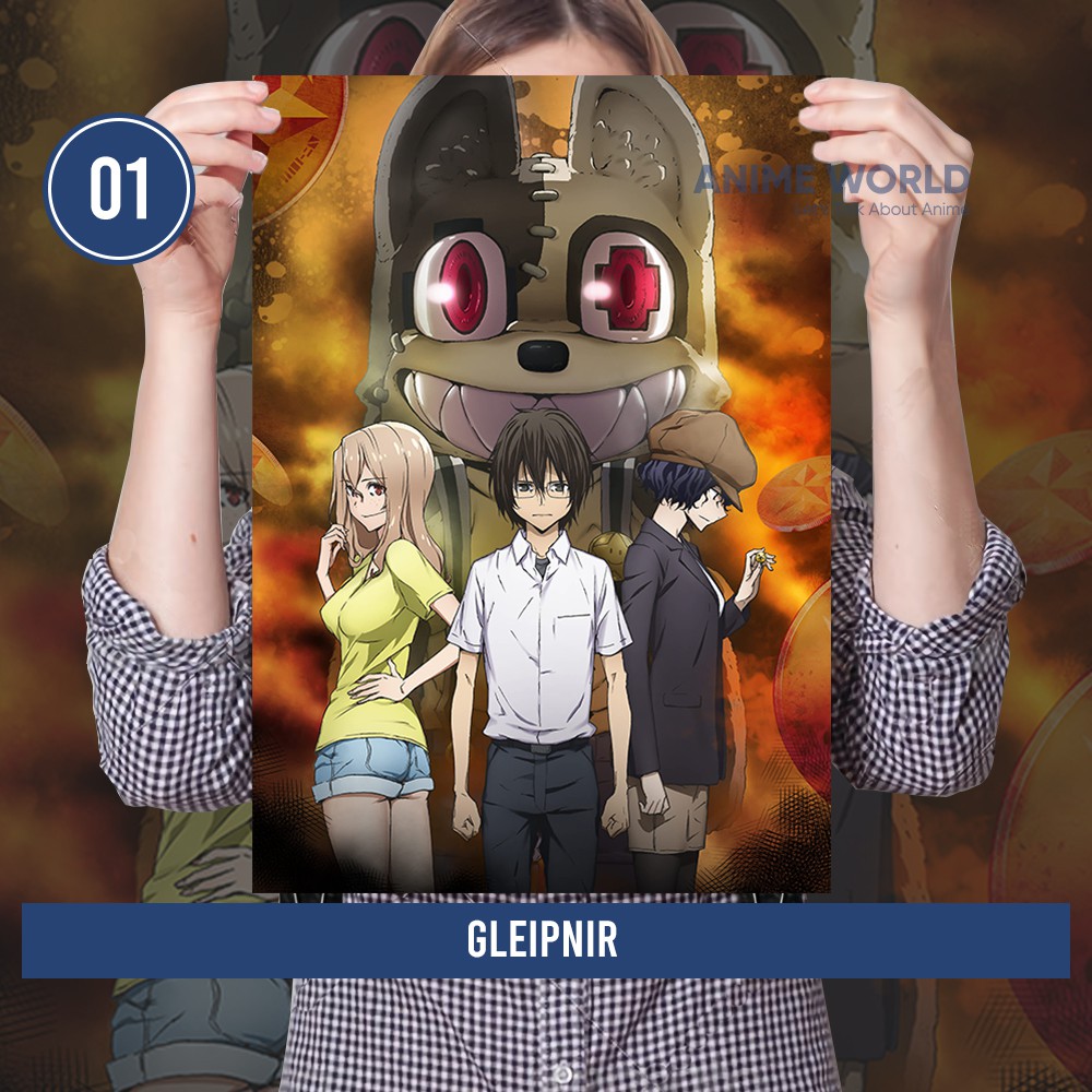 Jual Poster Anime Gleipnir Lengkap Size A3 - Hiasan Dinding Gleipnir ...