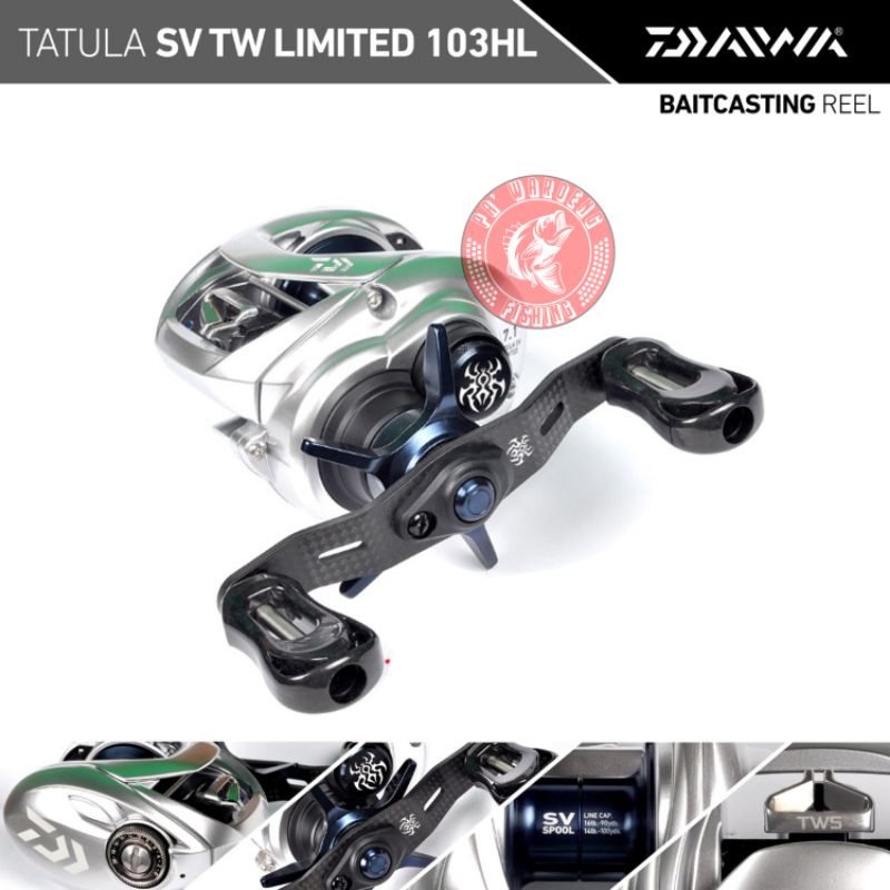Jual Reel BC Daiwa Tatula SV TW Limited 103HL | Handle Kiri | Limited | 100% original | Shopee ...