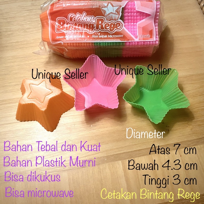 Jual [Isi12] Cetakan Kue Kukus Plastik Agar Jelly Puding Kue Putu Ayu ...